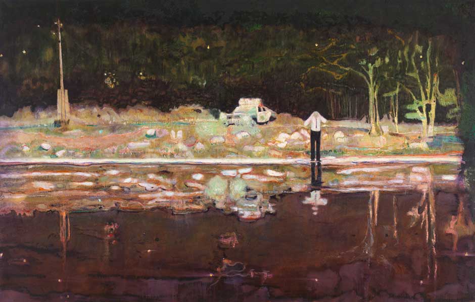 Peter Doig, color y soledad