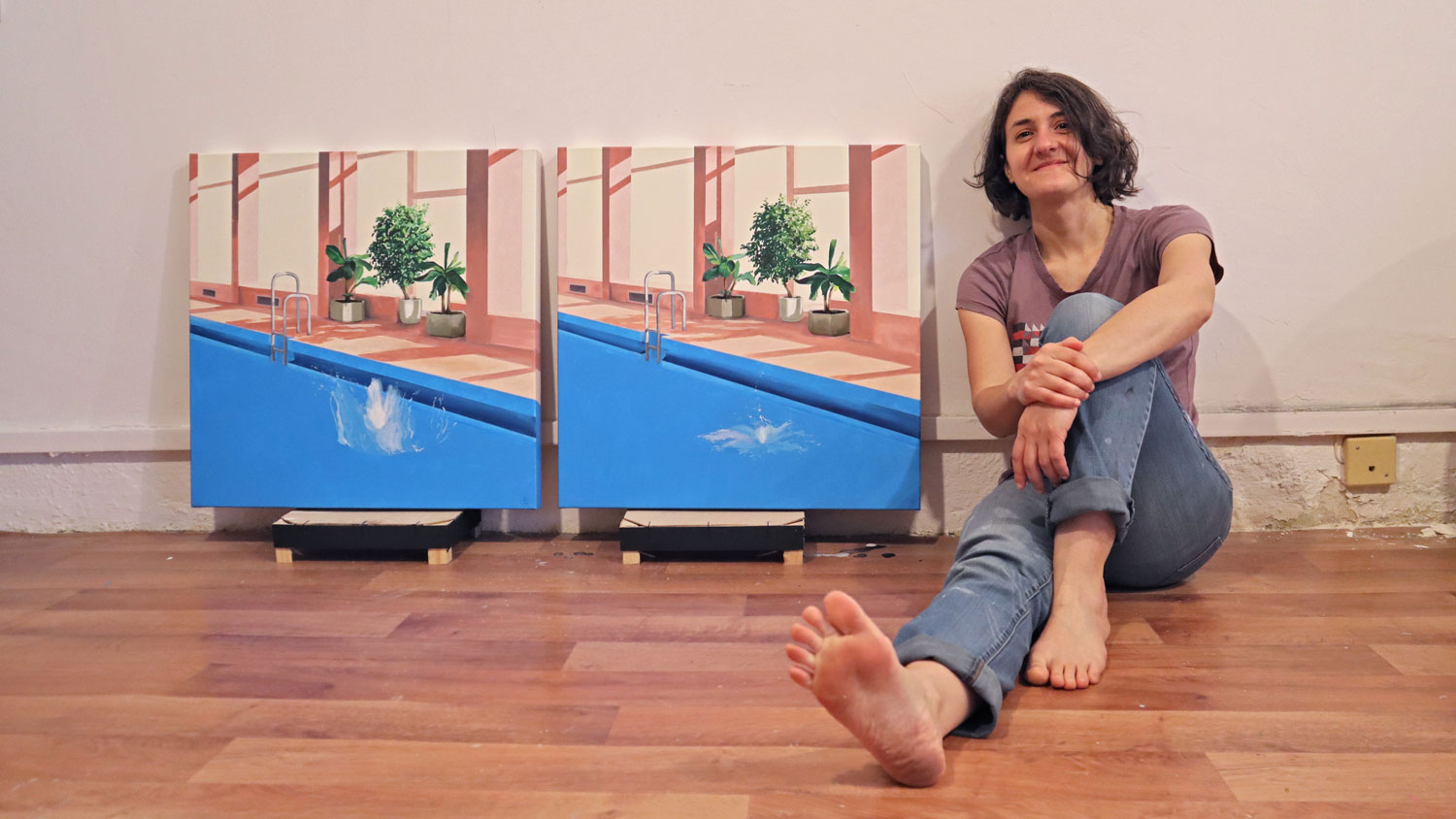 Ana Patitú, la emoción en el agua