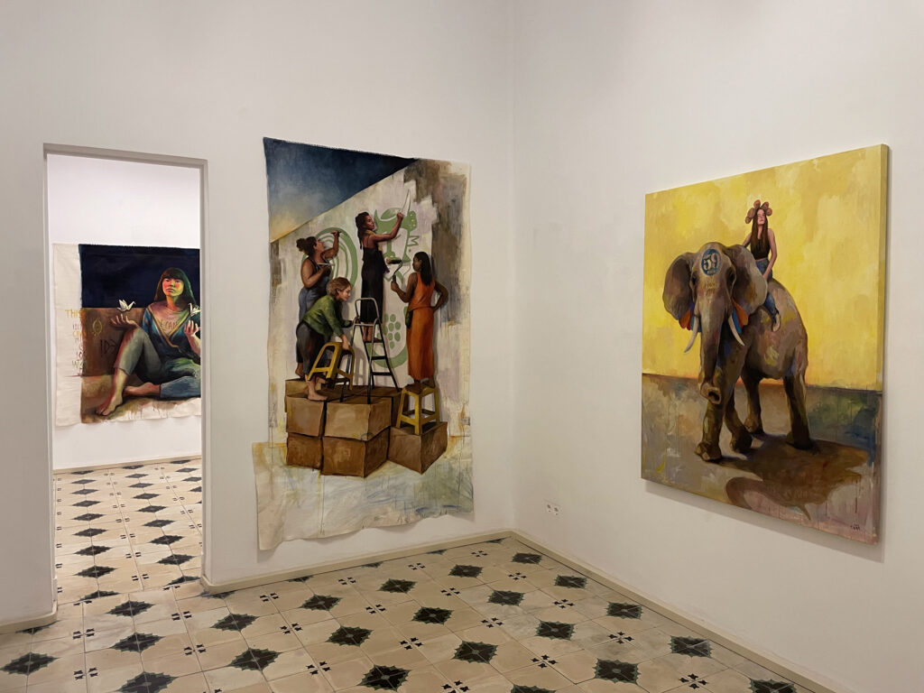 María Peña Coto, de migración, mujeres y arte urbano