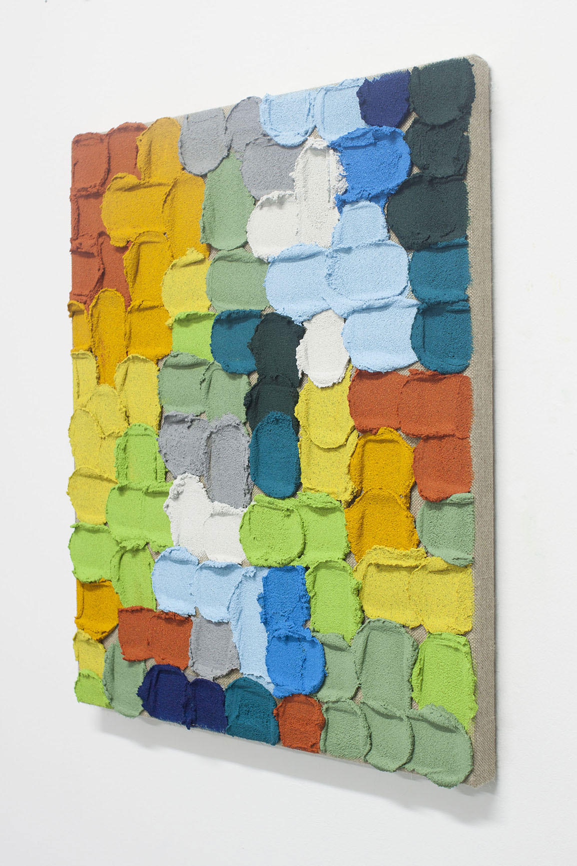 Pablo Carpio y la pintura como material