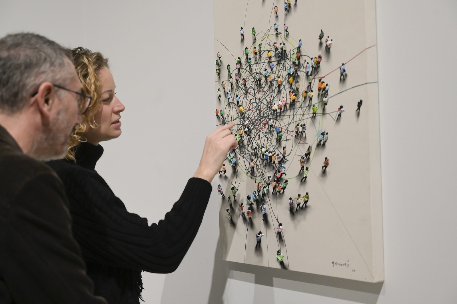 Genovés, un viaje del compromiso en la Fundación Bancaja