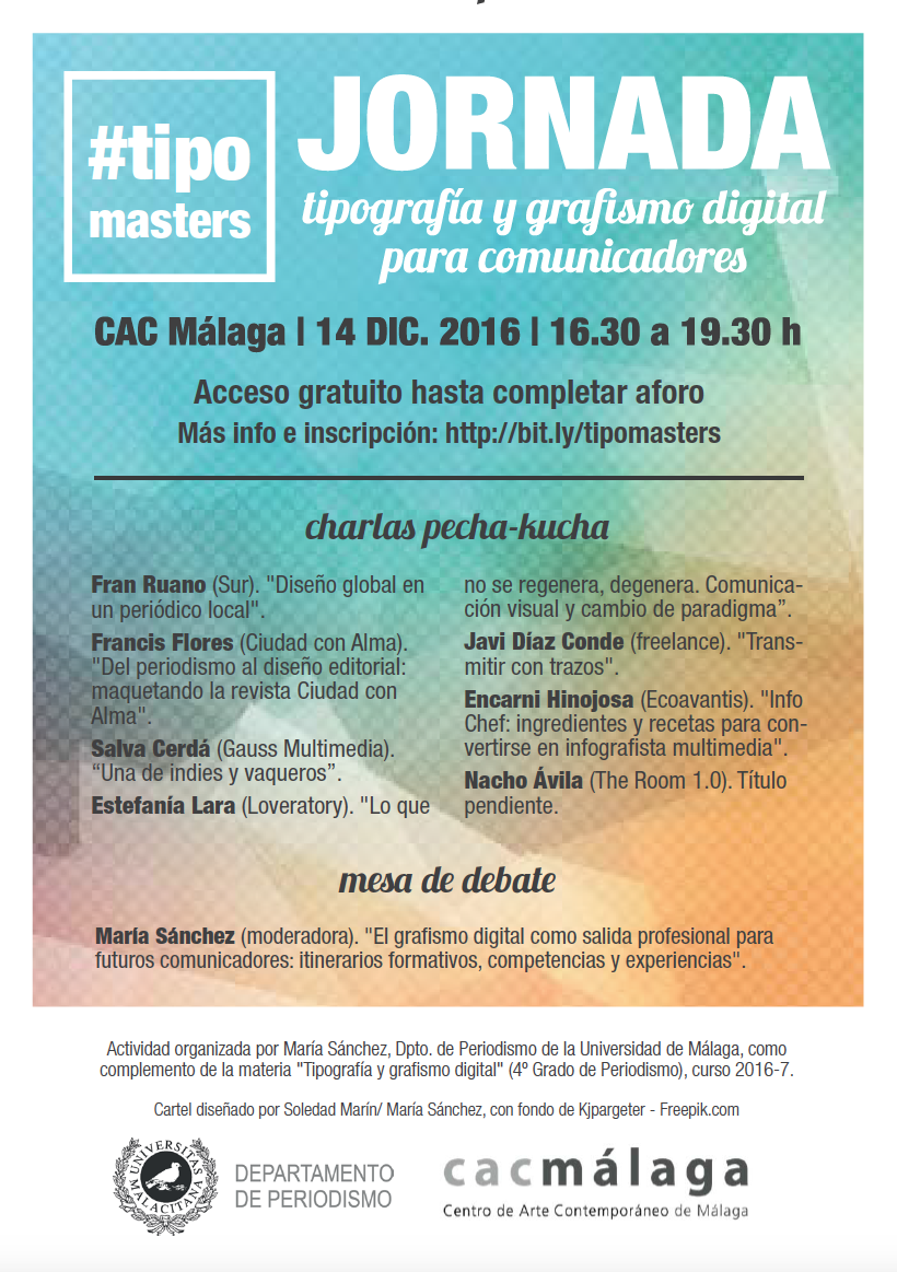 Tipografía y grafismo digital para comunicadores