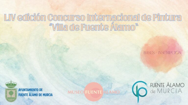 Convocado el 54 Concurso de Pintura Villa de Fuente Álamo