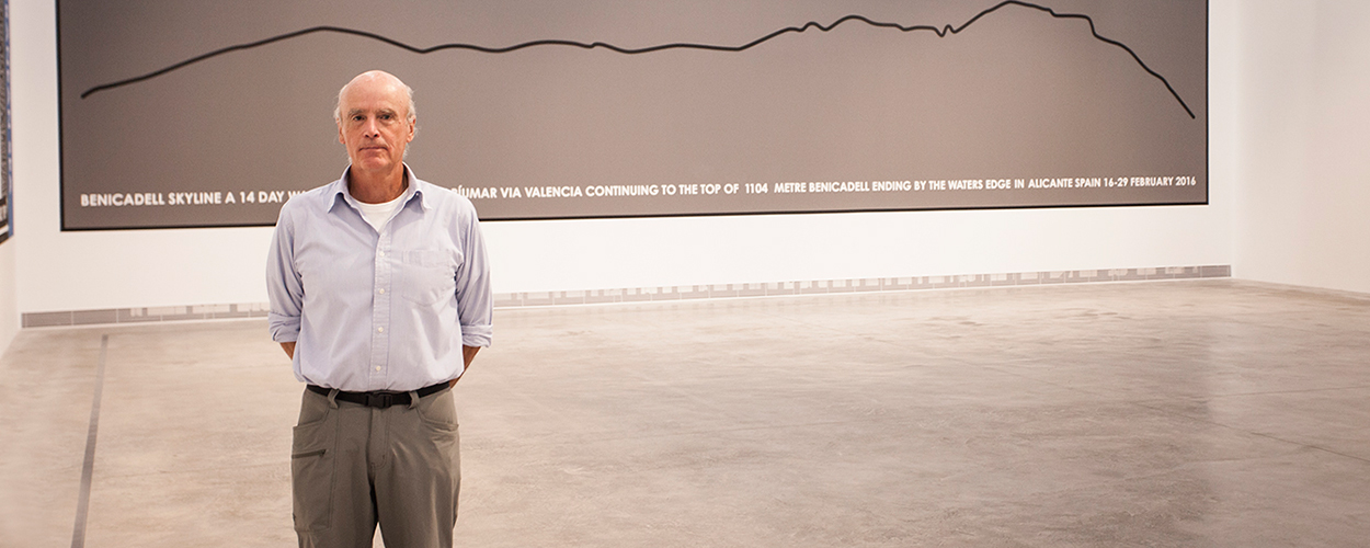 Hamish Fulton imparte masterclass en Navarra