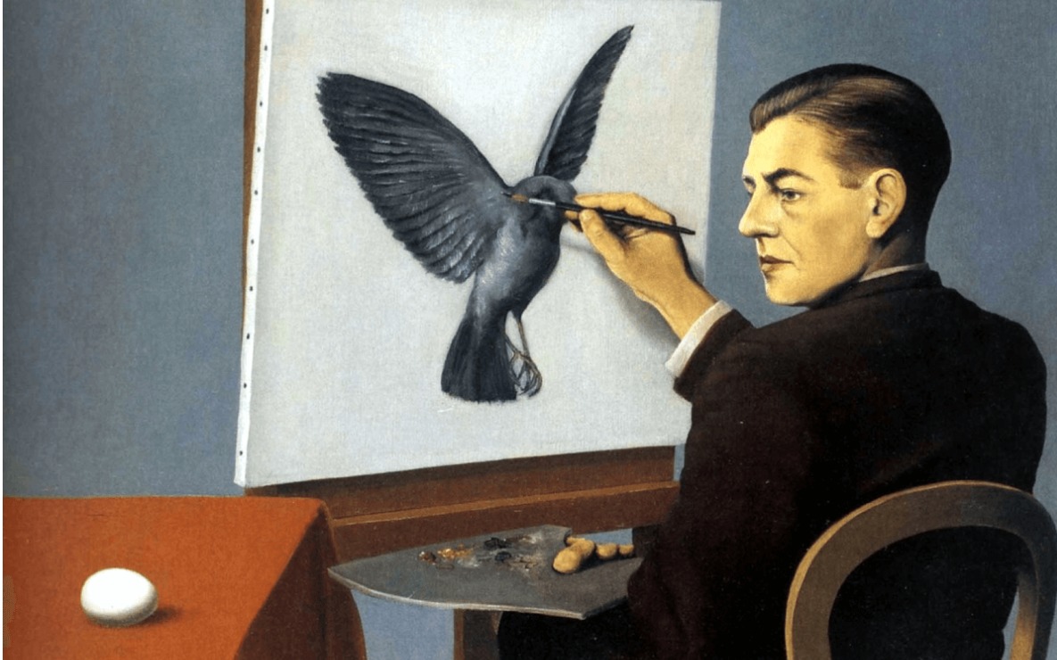 René Magritte, caer en la trampa de la imagen desde el título